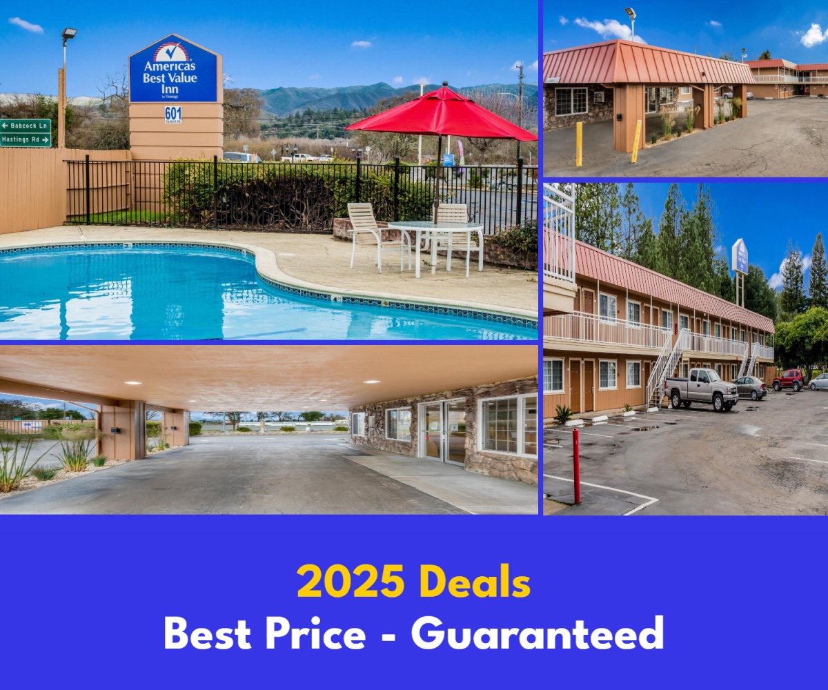 Americas Best Value Inn Ukiah, Motel in Ukiah California